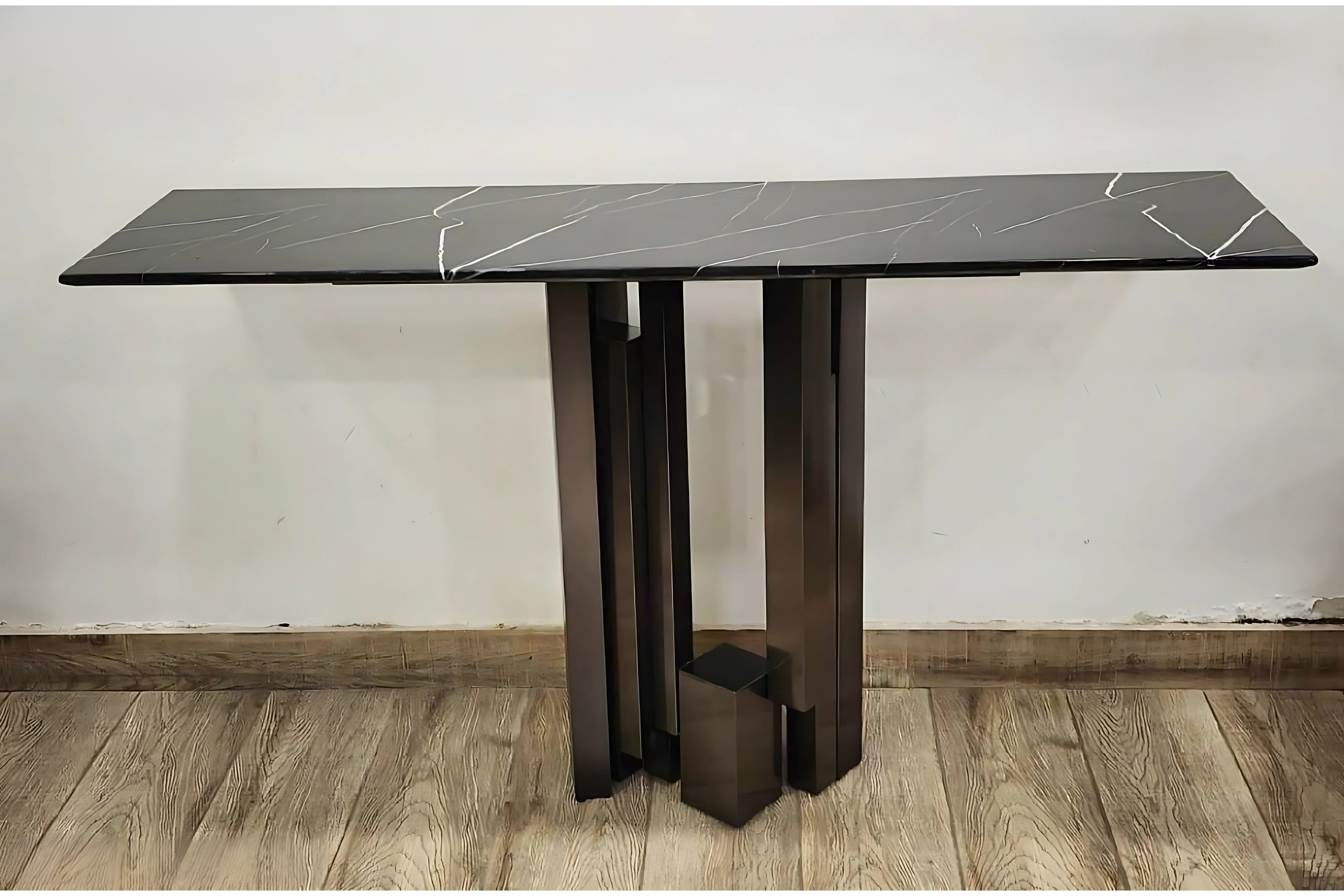 Noir Black Marble Console Table | Luxury Modern Design – Tas Living